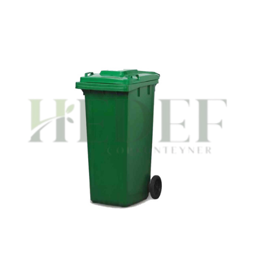 120 liter plastic garbage container