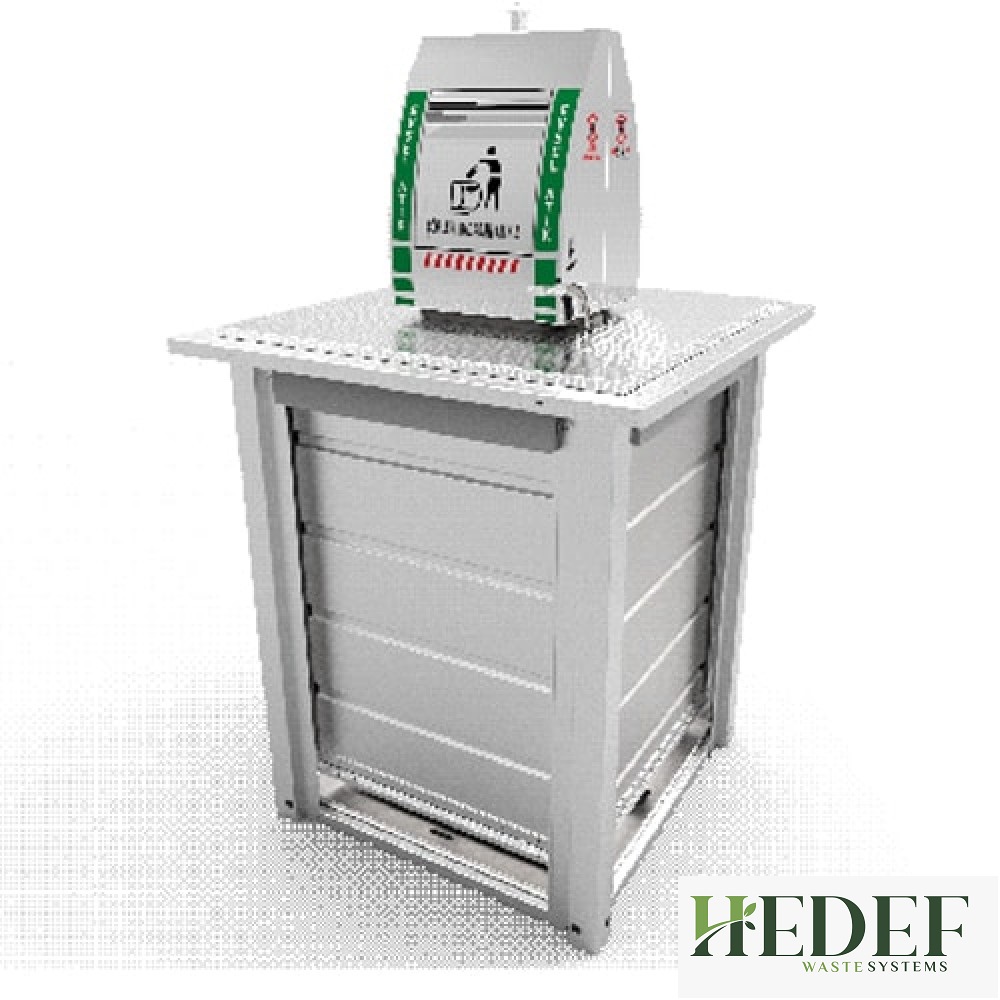 3500 liter underground waste container
