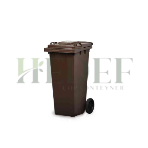 120 liter plastic garbage container