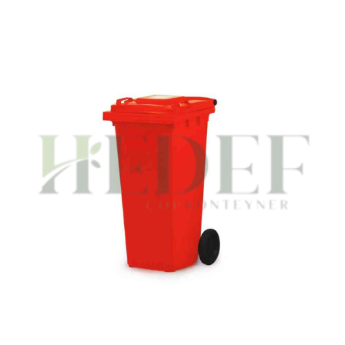 120 liter plastic garbage container