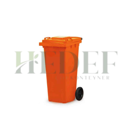 120 liter plastic garbage container